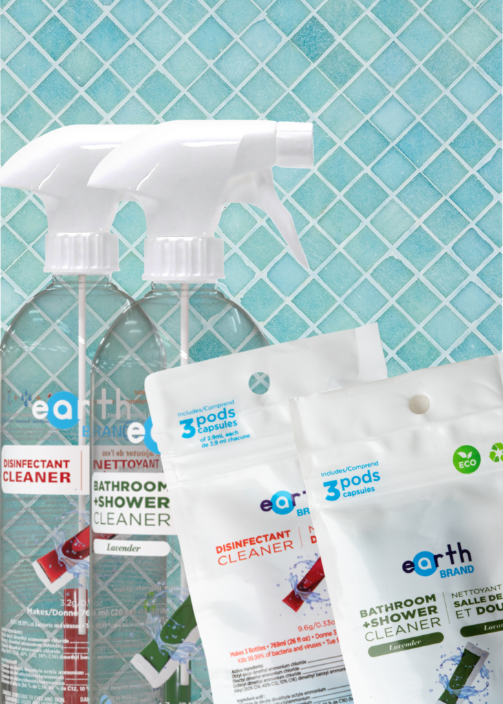 Bathroom + Disinfectant Combo Pack • Earth Brand Pods